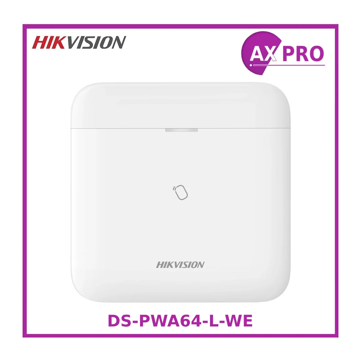 Hikvision AX Pro Light Level Wireless Hub (DS-PWA64-L-WE) — Securipro